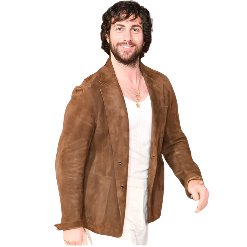 28 Years Later Aaron Taylor Johnson Brown Blazer