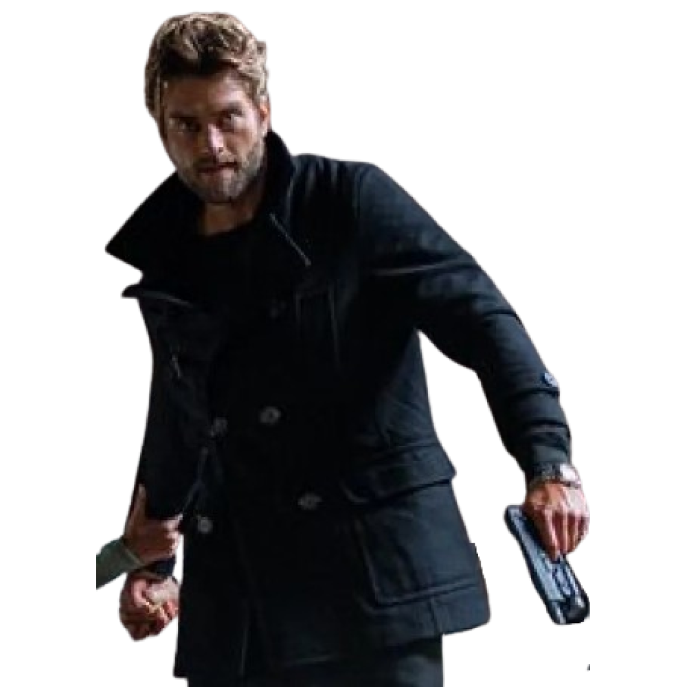 72 Hours Pierson Fode Black Coat | America Suits