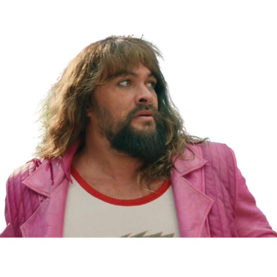 A Minecraft Movie 2025 Jason Momoa Pink Jacket