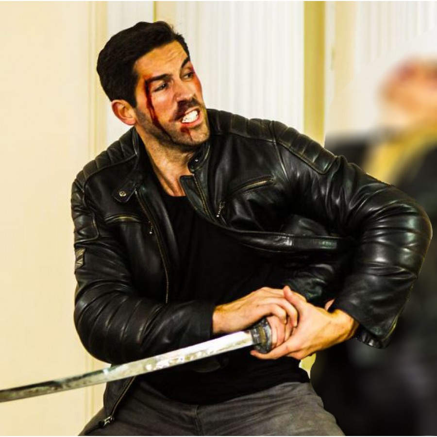 Accident Man 2 Mike Fallon Leather Jacket