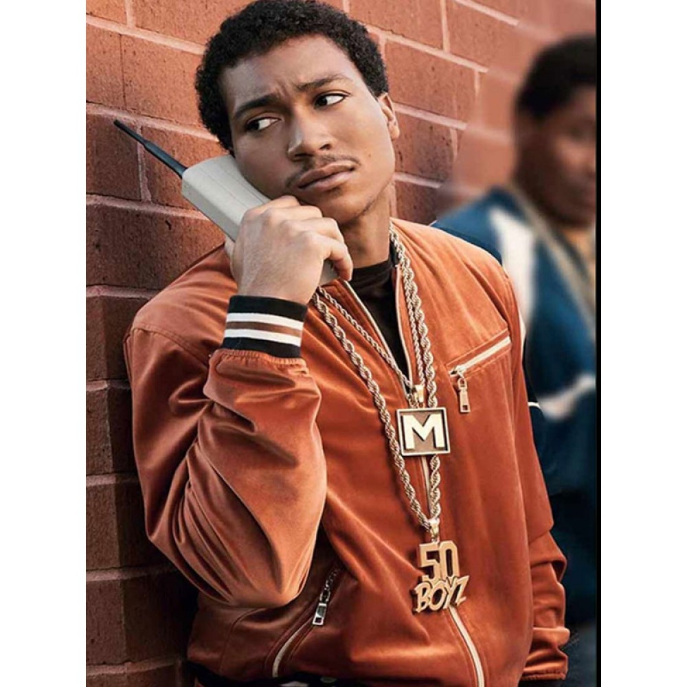 BMF Lil Meech Velvet Track Jacket