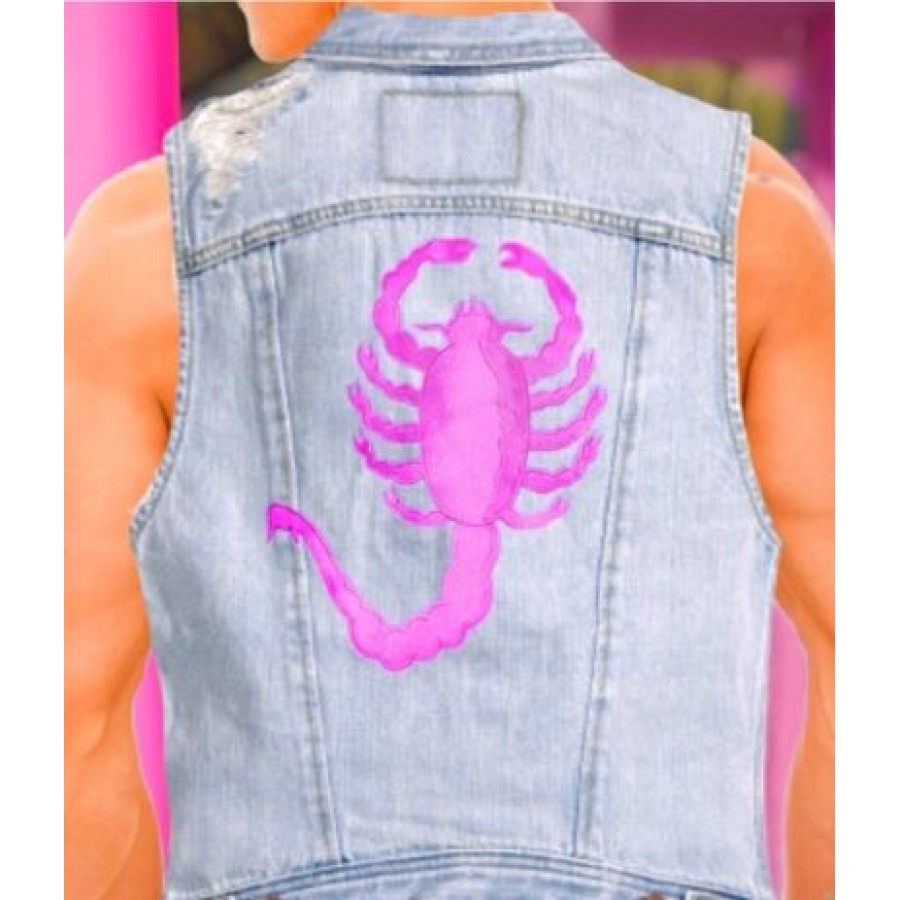Ryan Gosling Ken Denim Vest | Barbie Ken Jacket | Sale