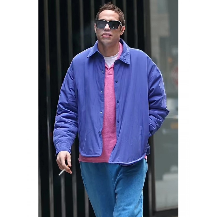 Bupkis 2023 Pete Davidson Purple Jacket | AmericaSuits