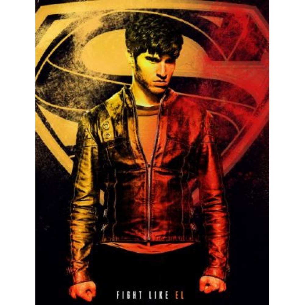 Cameron Cuffe Krypton Save Superman Seg El Leather Jacket