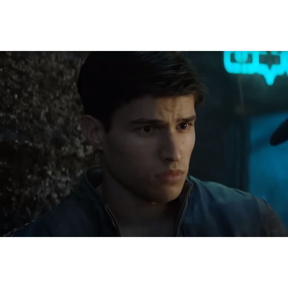 Cameron Cuffe Krypton Save Superman Seg El Leather Jacket