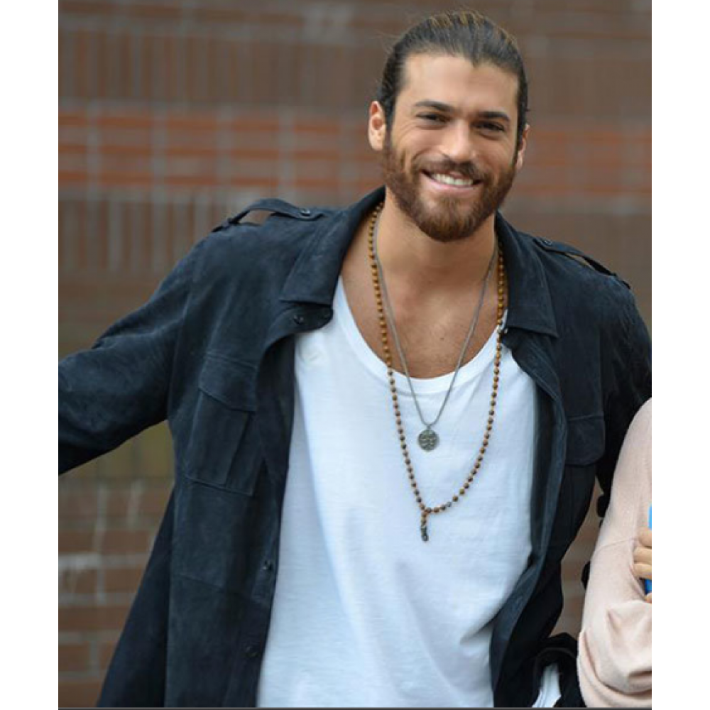 Can Yaman Erkenci Kus Wool coat