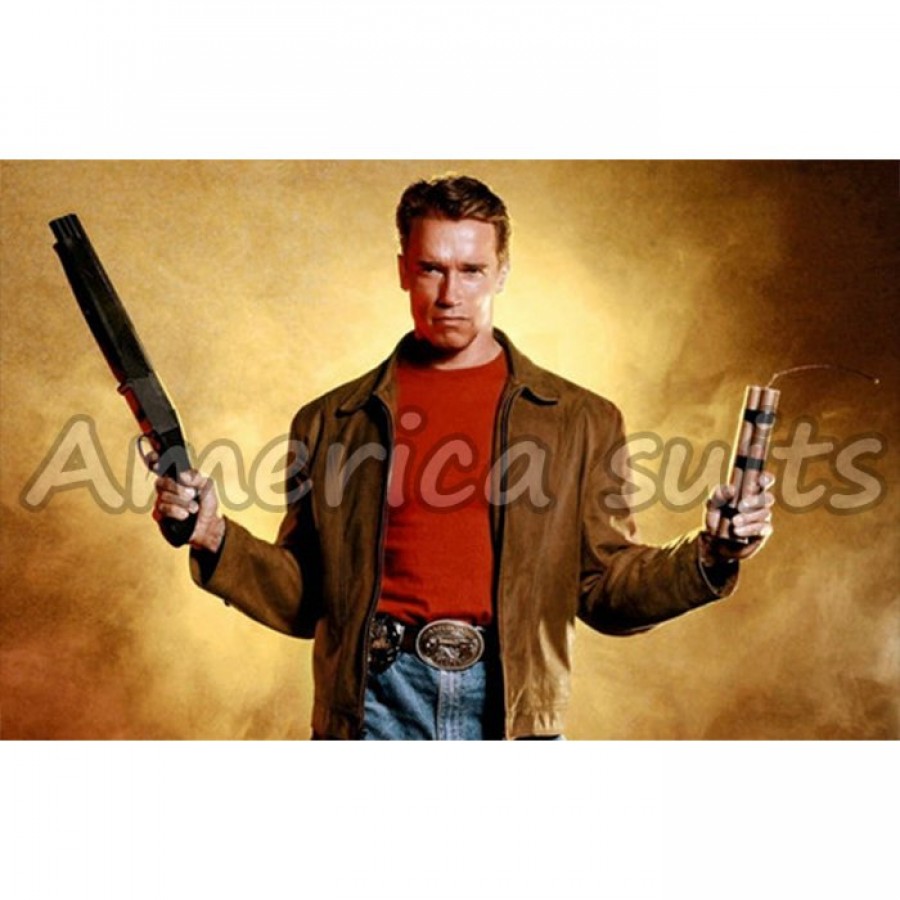 Arnold Schwarzenegger Last Action Hero Leather Jacket