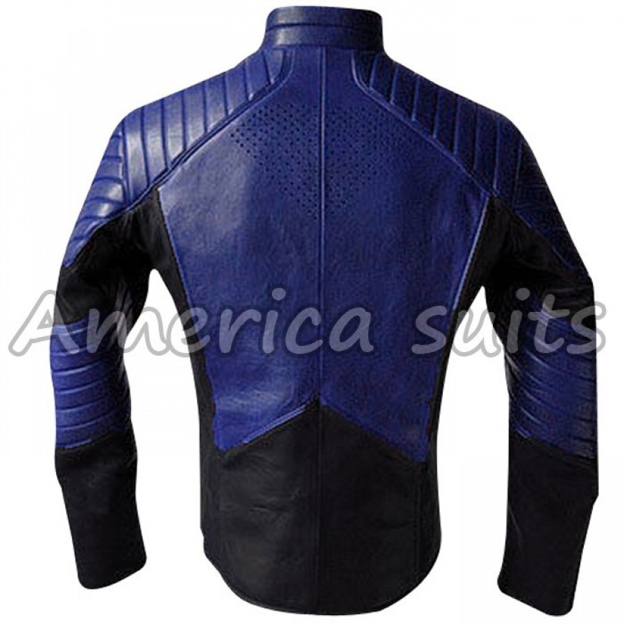 Superman Smallville Blue Leather Jacket | 30% OFF