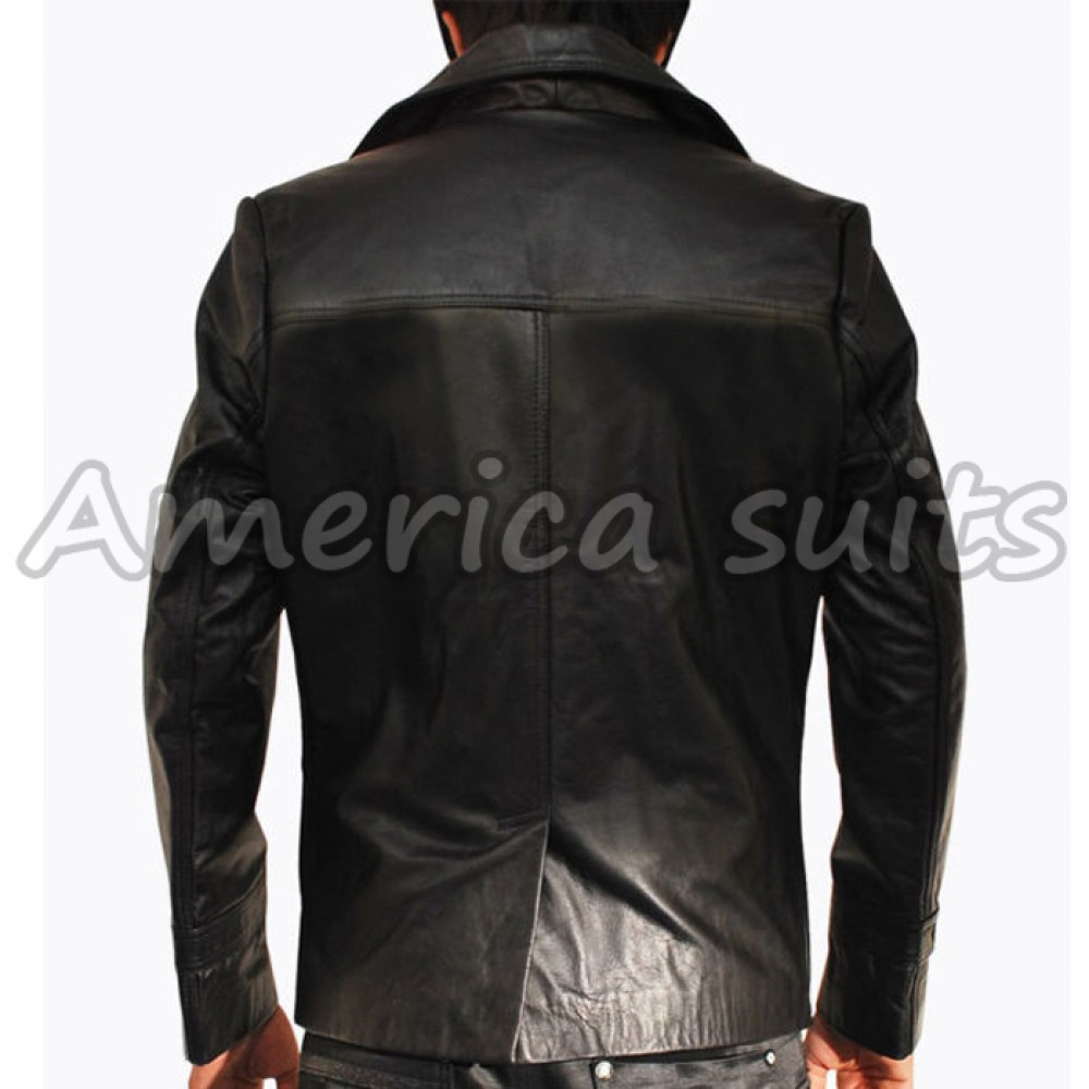 Life on Mars Classic Leather Jacket For Men