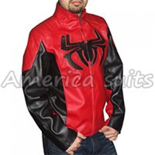 The Amazing Spider Man Movie Leather Jacket
