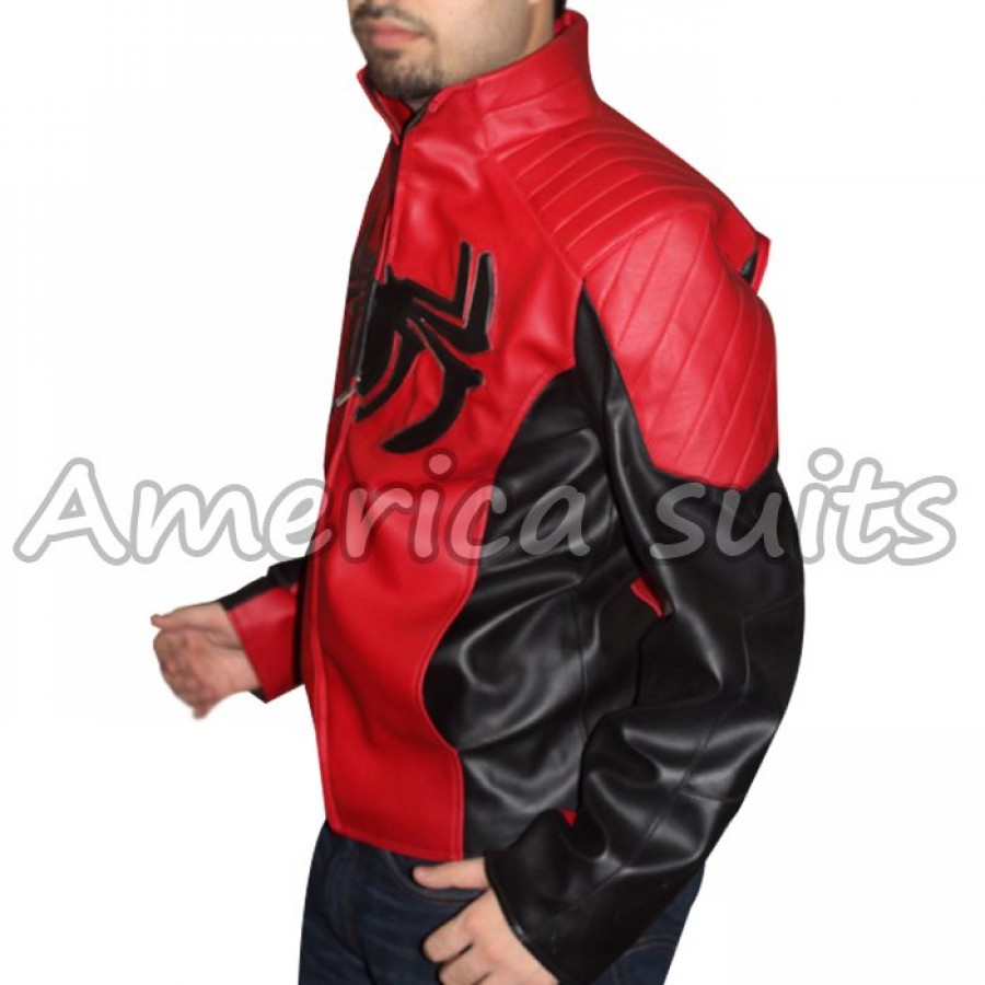 The Amazing Spider Man Movie Leather Jacket