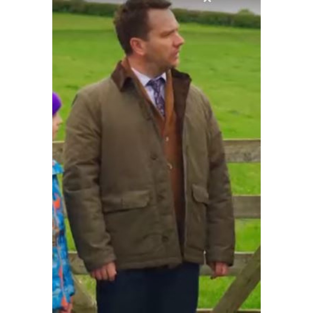 Christmas on Mistletoe Farm Matt Cunningham Jacket