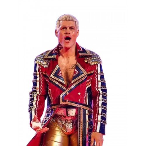 Cody Rhodes Military Coat | America Suits