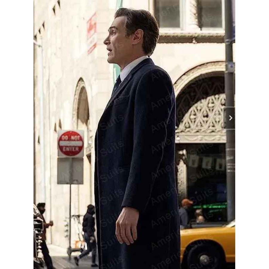 Cory Ellison The Morning Show S02 Black Coat | AmericaSuits