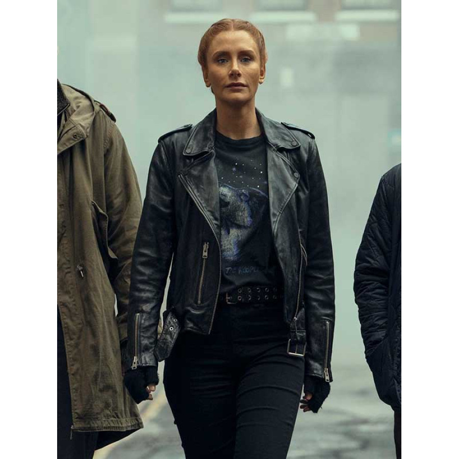 Deep Cover Bryce Dallas Howard Black Biker Jacket