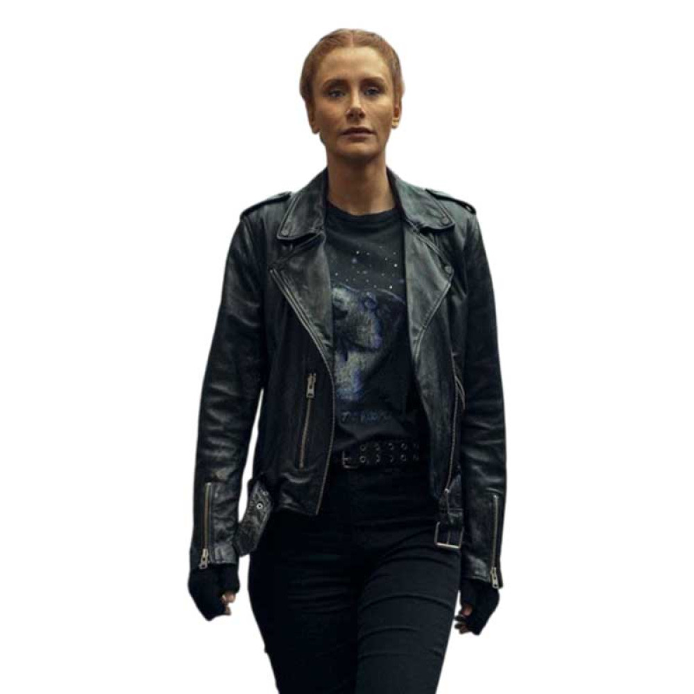 Deep Cover Bryce Dallas Howard Black Biker Jacket