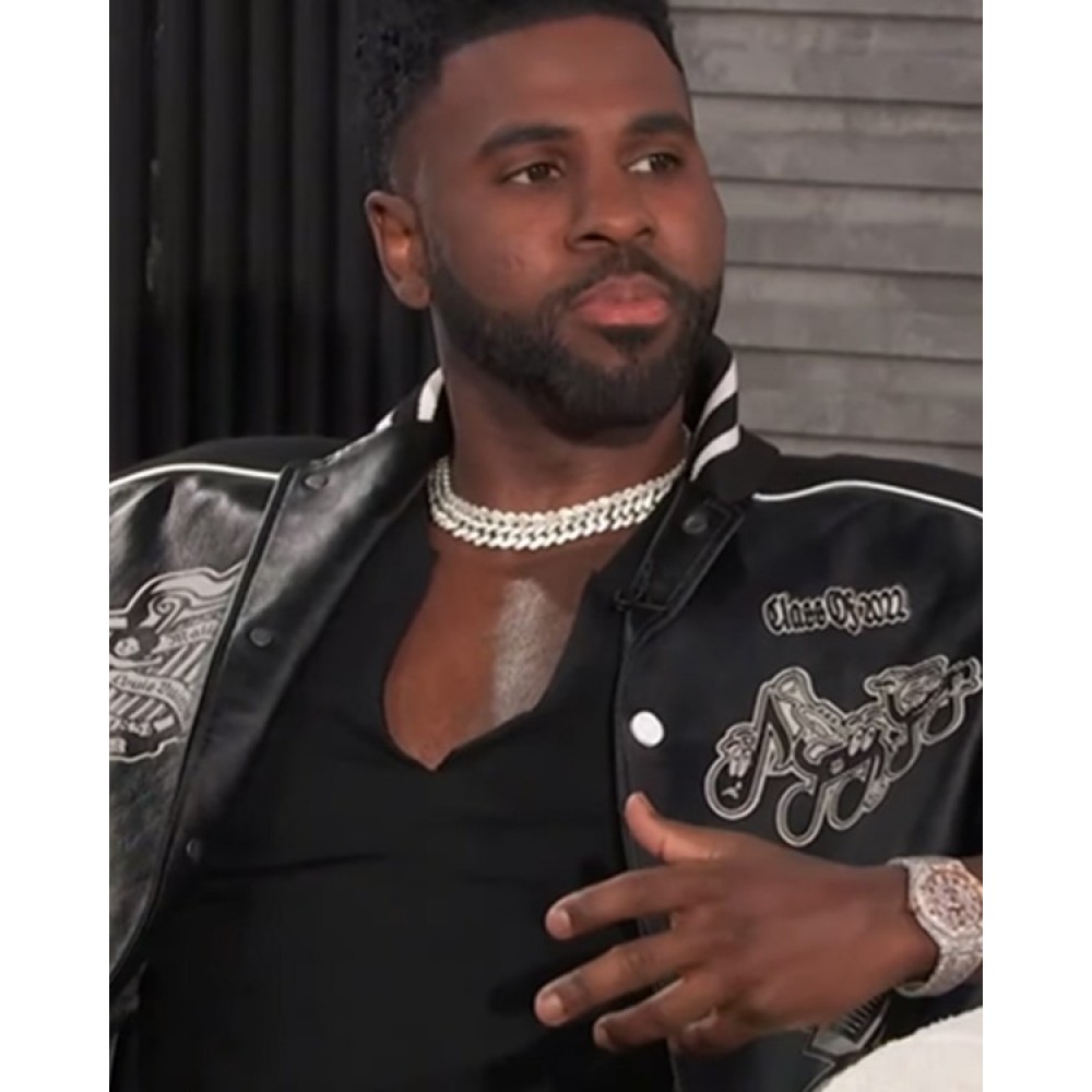 E! News Jason Derulo Varsity Jacket | 10% Off | AmericaSuits