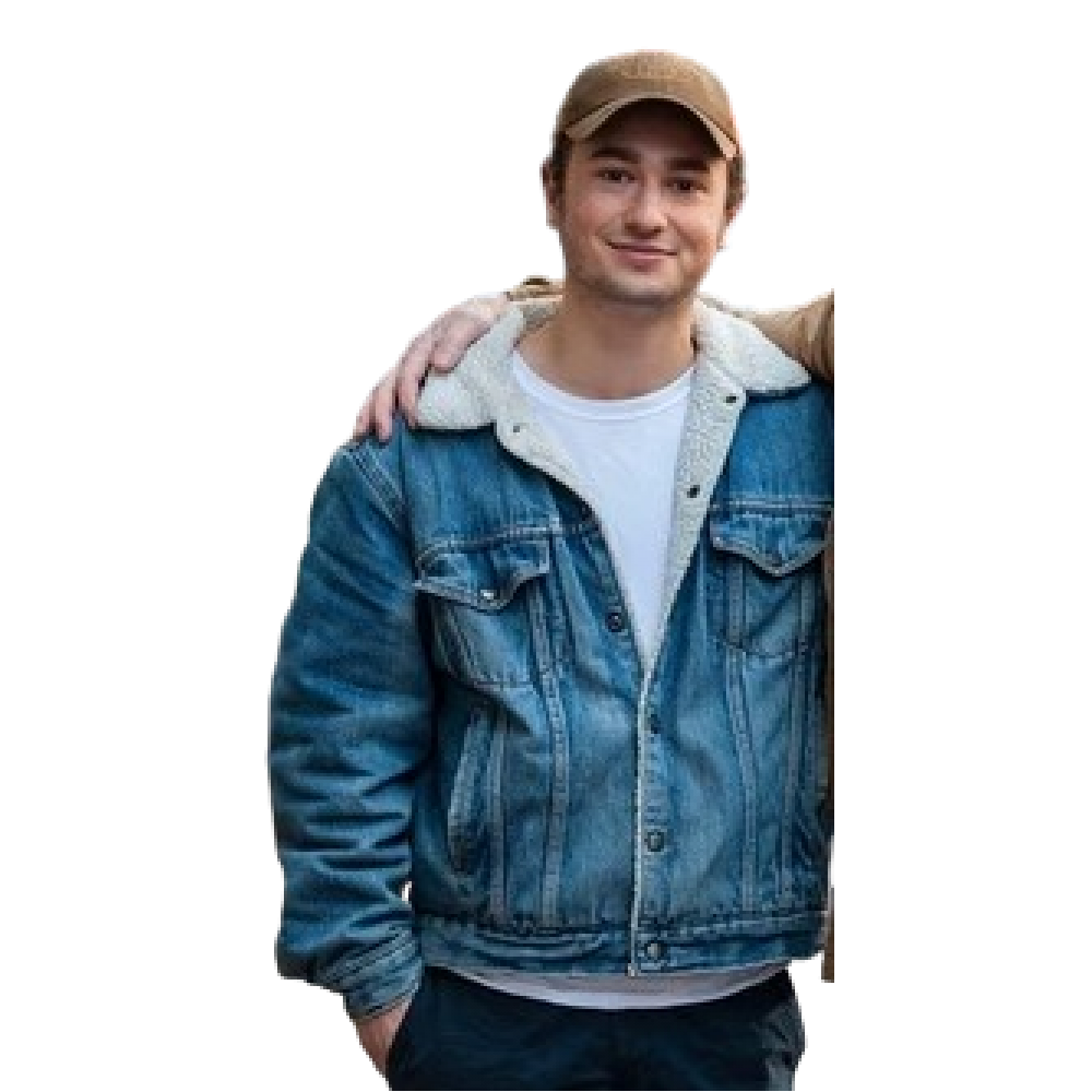 Gabriel LaBelle Blue Denim Jacket