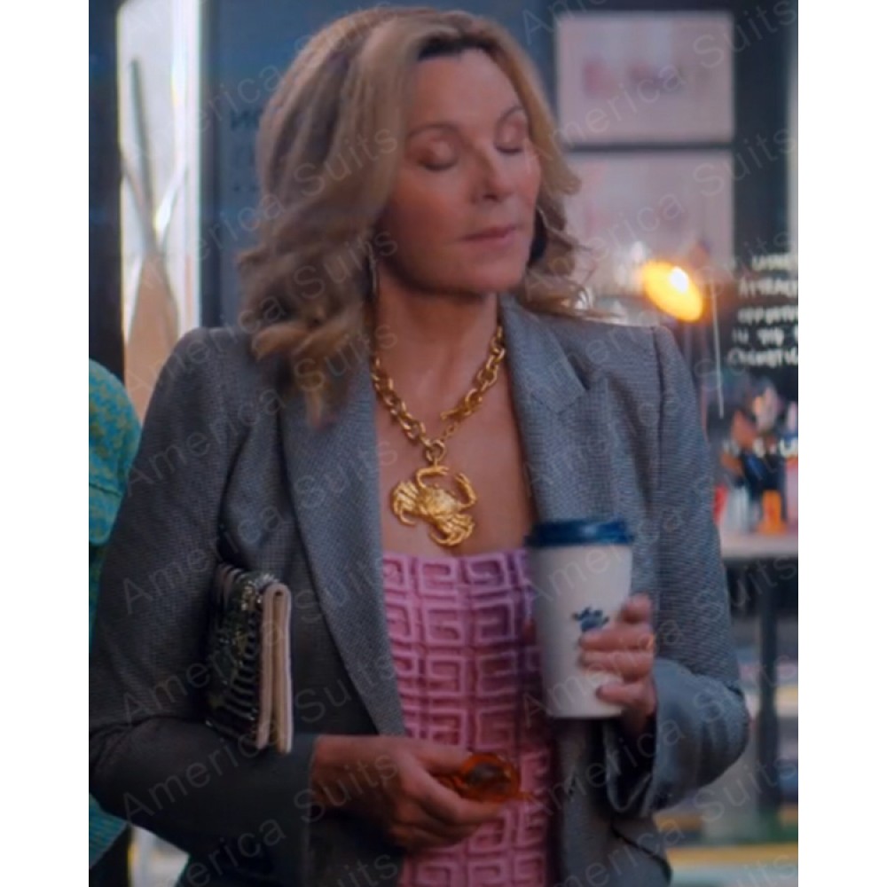 Glamorous Madolyn Addison Grey Blazer | America Suits