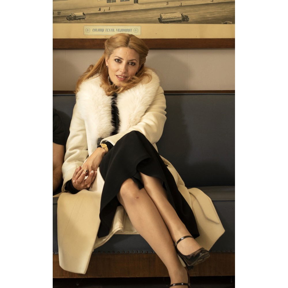 God's Crooked Lines 2022 Alice Gould Fur Coat | AmericaSuits