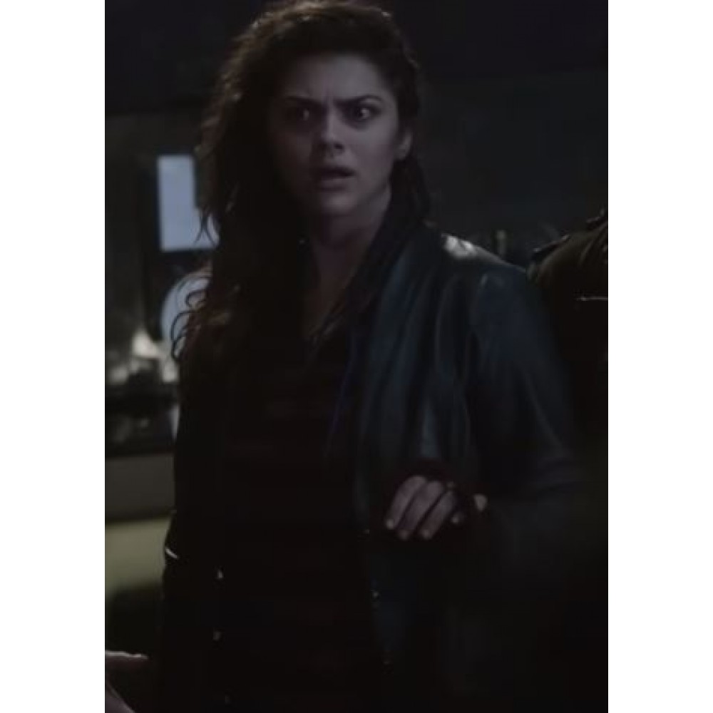 Gotham Knights Harper Row Black Leather Jacket