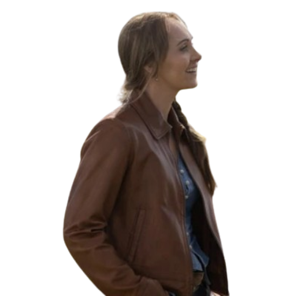 Heartland S18 Amber Marshall Brown Leather Jacket