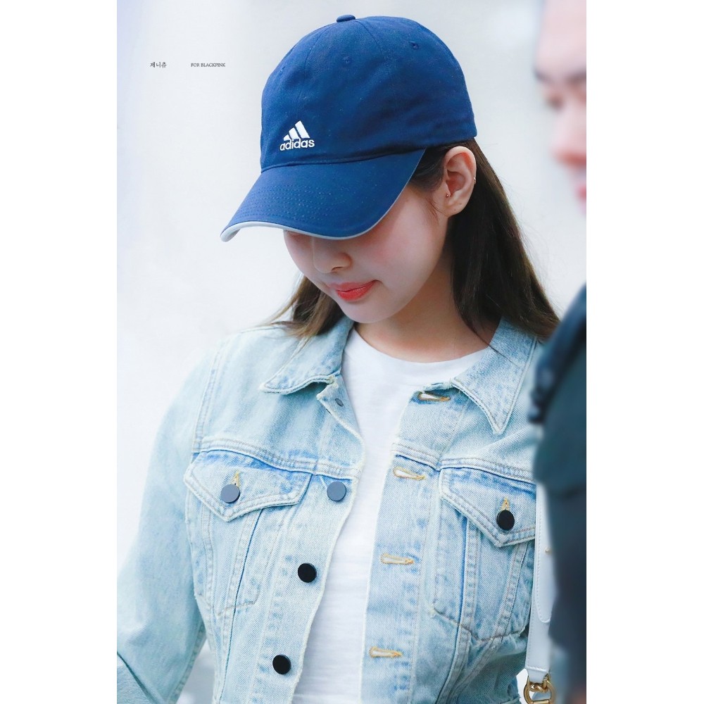 Jennie BlackPink Blue Cropped Denim Jacket