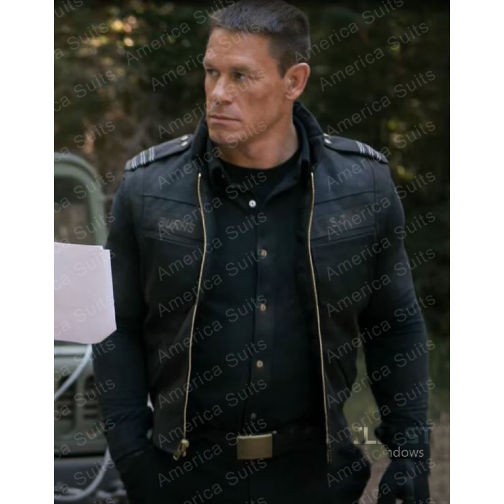 John Cena Terminator 7 End Of War Leather Jacket | 25% OFF
