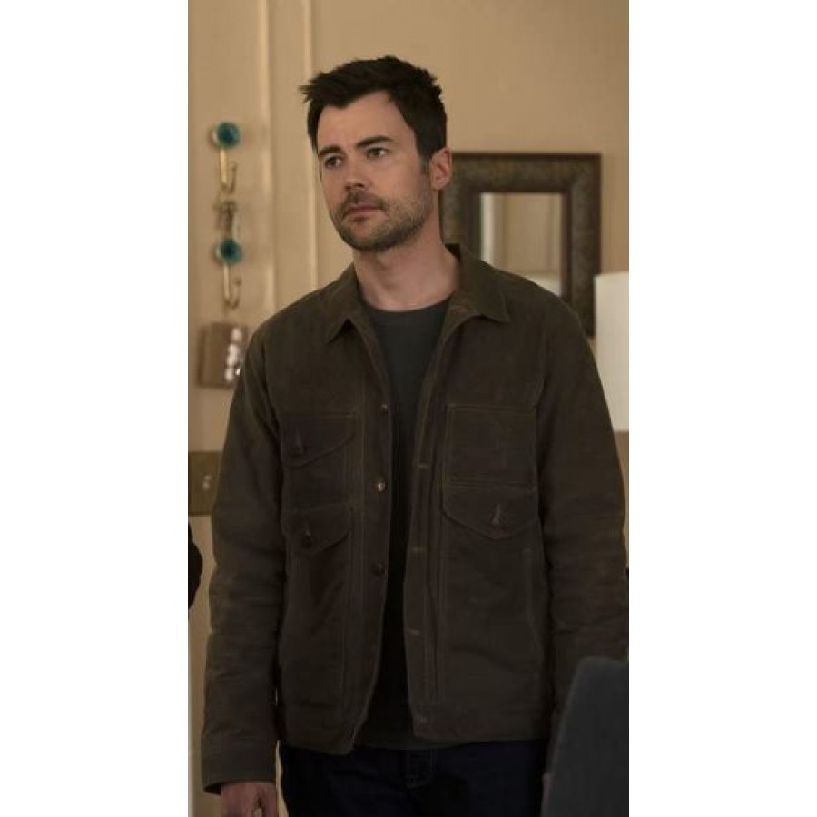 Matt Long Manifest S04 Zeke Landon Cotton Jacket