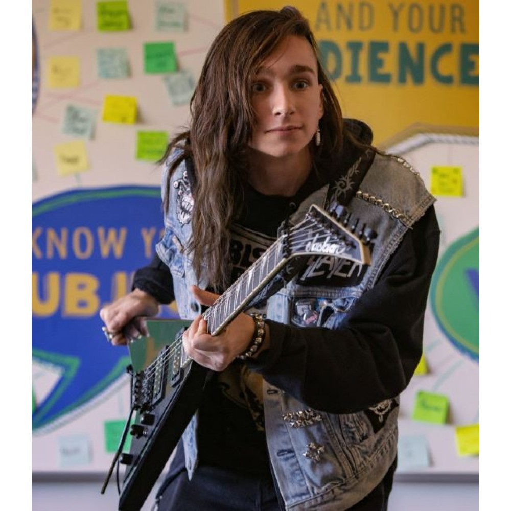 Metal Lords Hunter Denim Vest | Americasuits 30% discount