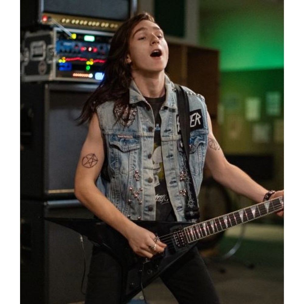 Metal Lords Hunter Denim Vest | Americasuits 30% discount