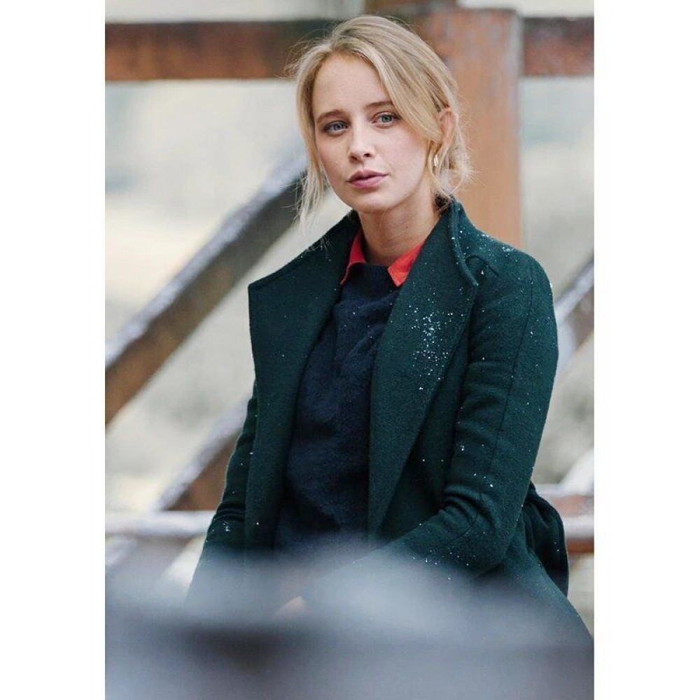 Mistletoe Ranch Aimee Tremblay Green Coat