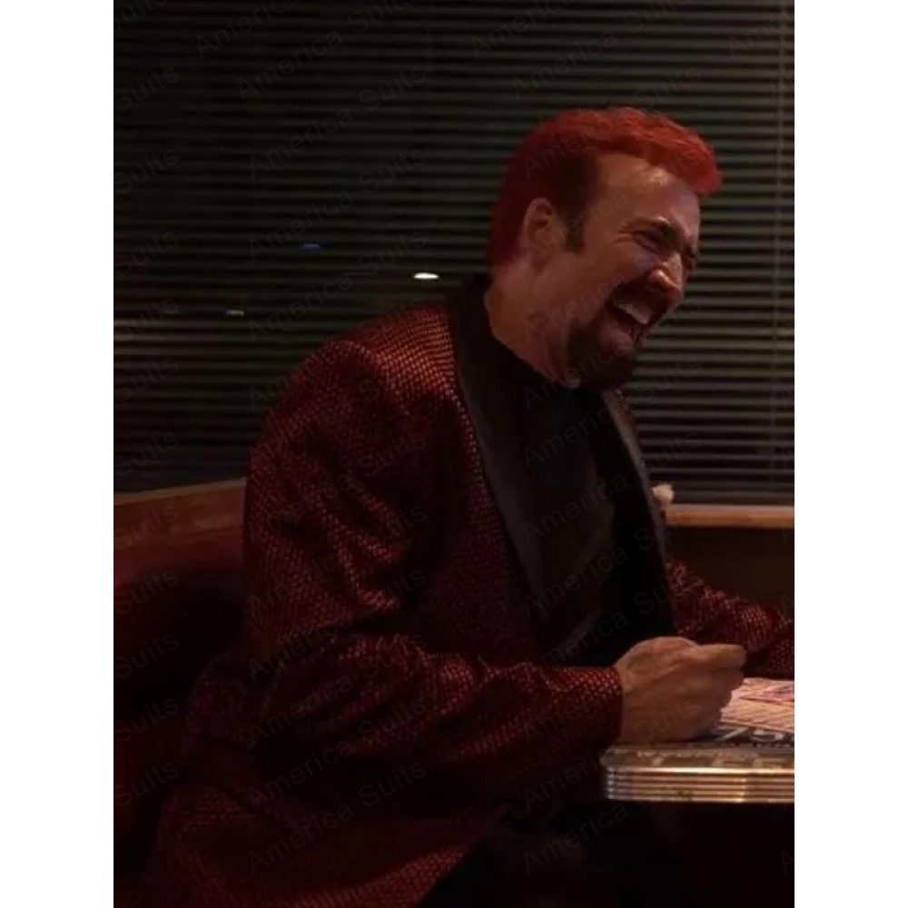 Nicolas Cage Sympathy for the Devil Red Blazer Coat