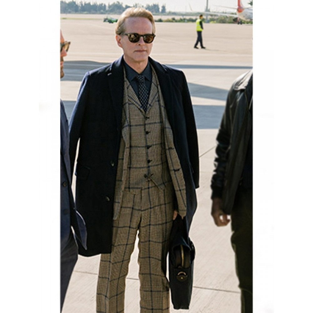 Operation Fortune Nathan Black Coat | AmericaSuits