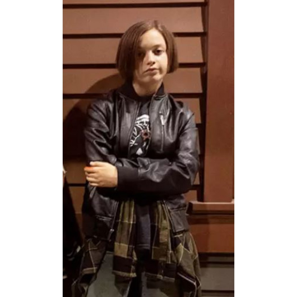 Paper Girls Mac Coyle Leather Jacket