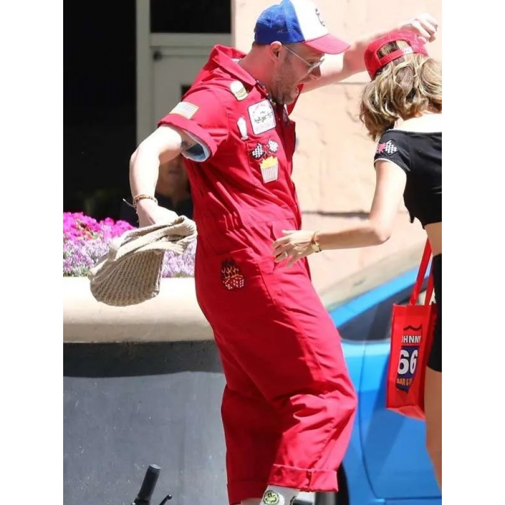 Platonic 2023 Seth Rogen Red Jumpsuit | AmericaSuits