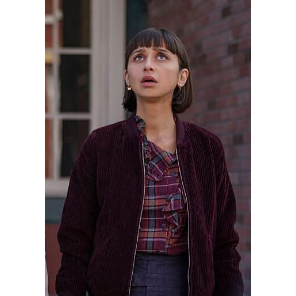 Sofia Hasmik Superman And Lois Corduroy Jacket