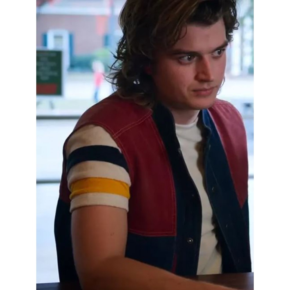 Stranger Things S04 Steve Harrington Denim Vest