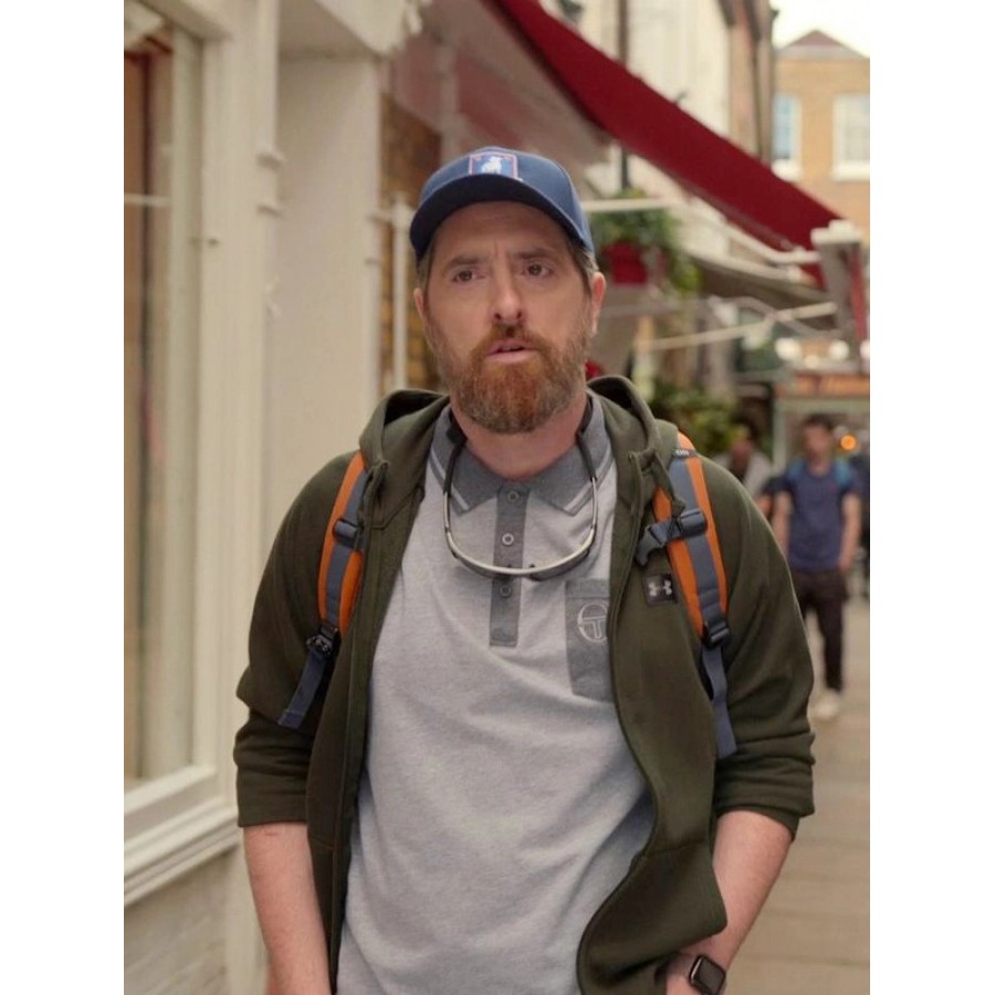 Ted Lasso Coach Beard Green Hoodie | AmericaSuits