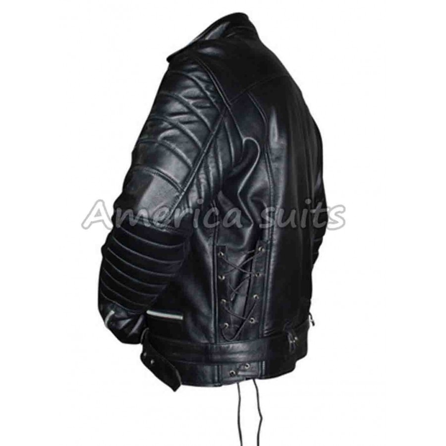 Arnold Schwarzenegger Terminator Genisys Movie Leather jacket