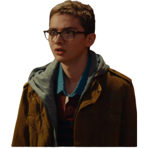 Terrifier 3 2024 Elliott Fullam Brown Jacket