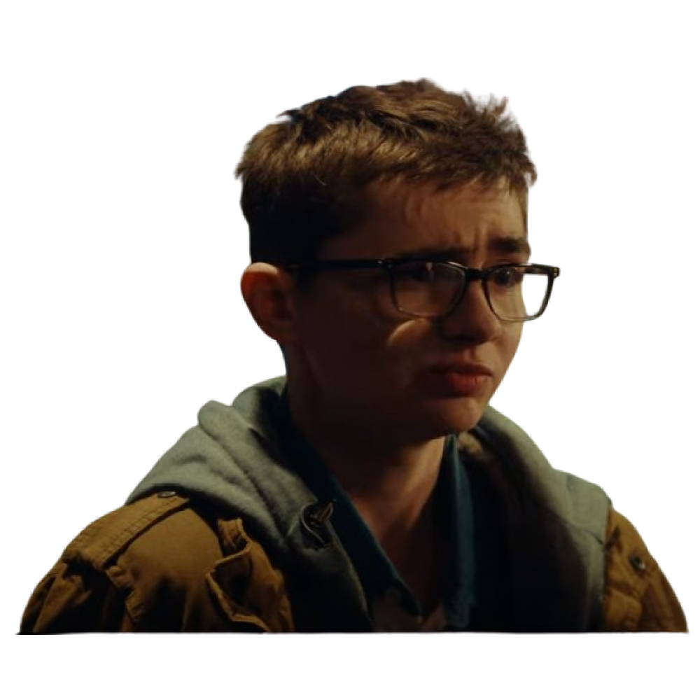 Terrifier 3 2024 Elliott Fullam Brown Jacket