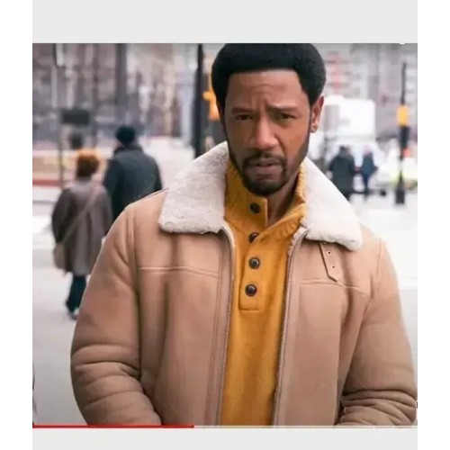 The Equalizer S03 Detective Marcus Dante Shearling Jacket