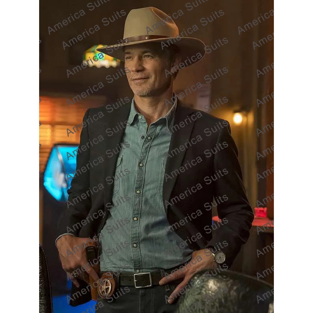 The Raylan Givens Justified City Primeval Blazer | AmericaSuits