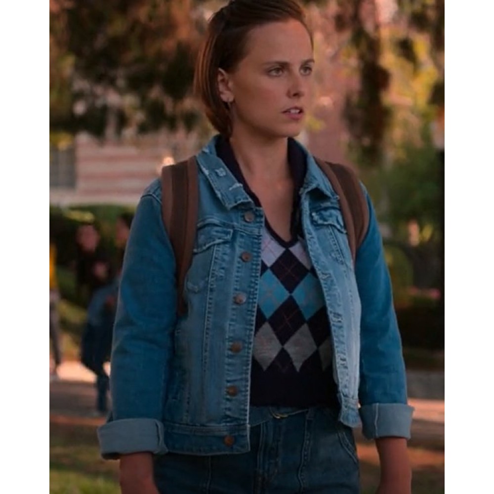 The Sex Lives of College Girls Kimberly Finkle Denim Jacket