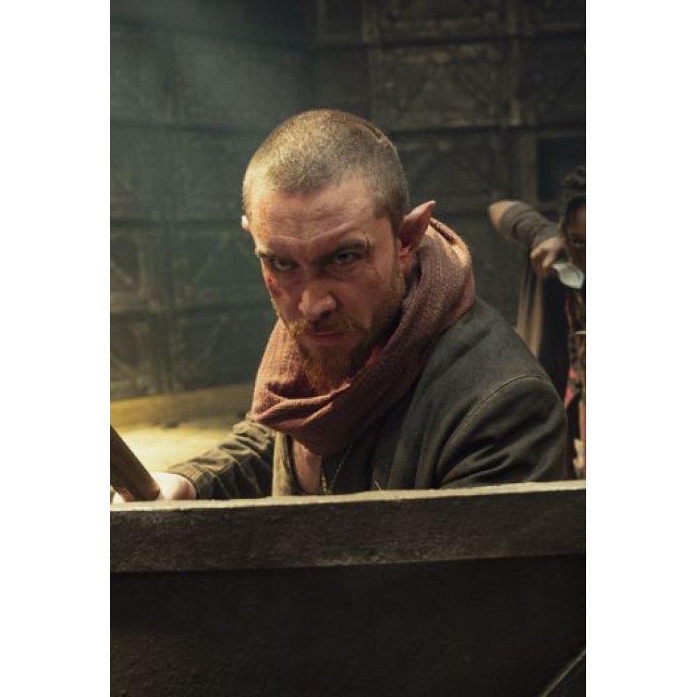 The Witcher Blood Origin Fjall Leather Coat | AmericaSuits