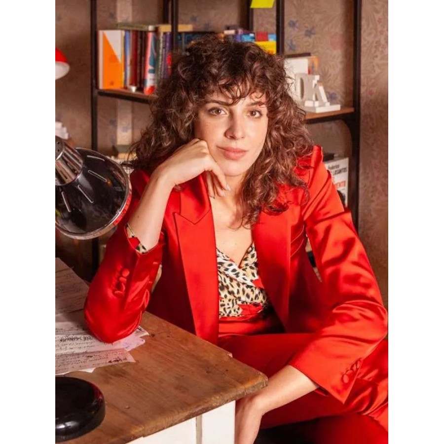 Valeria 2020 Lola Red Coat | AmericaSuits