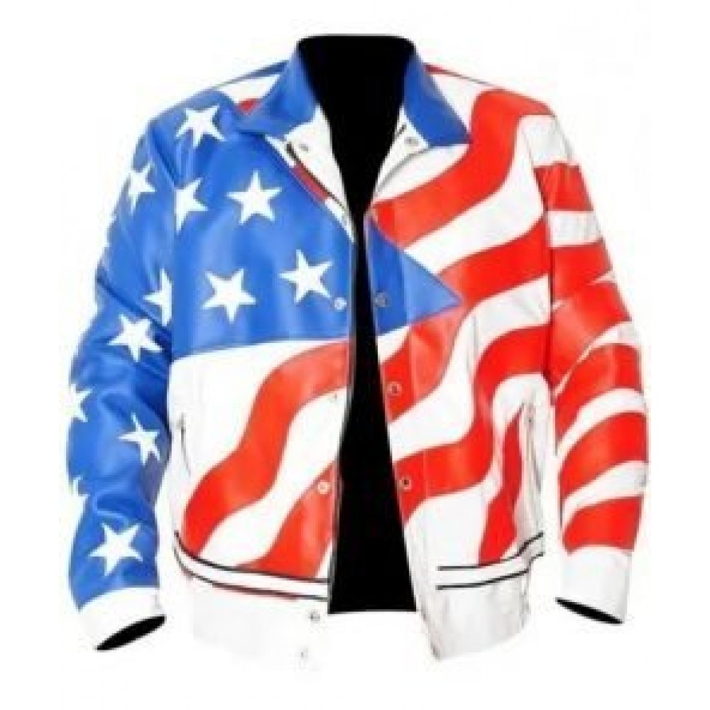 Vanilla Ice American Flag Jacket | americasuits.com