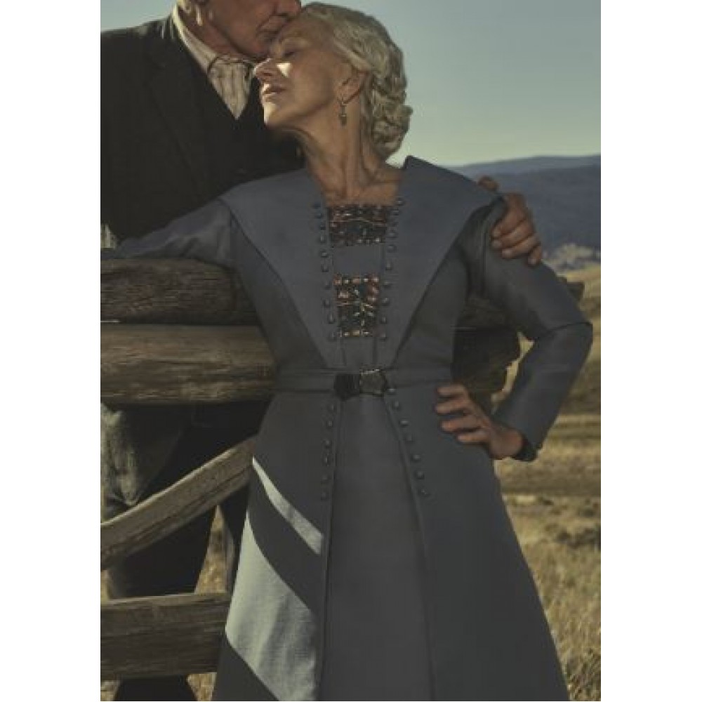 Yellowstone 1923 Cara Dutton Coat | Classic Helen Mirren Winter Coat