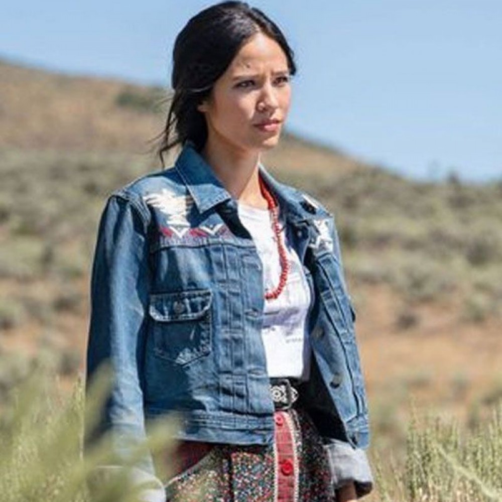 Yellowstone Monica Dutton Blue Denim Jacket
